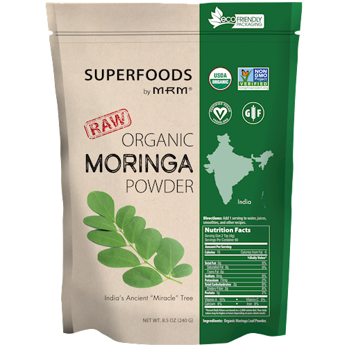 Raw Organic Moringa Leaf Powder 8.5 oz